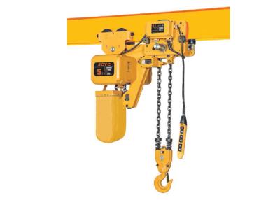 China 0.5 to 5 Ton Low Headroom Chain Hoist G80 Load Chain 220V-690V 3 Phase for sale