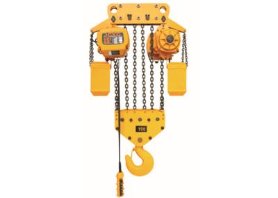China G80 15 Ton Electric Chain Hoist 220V-440V 3 Phase Lifting Height 3-9m for sale