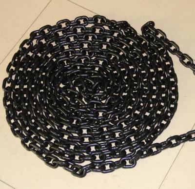 China Alloy Steel G80 Lifting Chain 1-55 Ton Load Capacity with EN818-7 Certification for Material Handling for sale