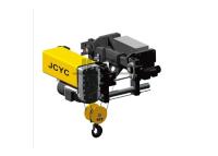 China Single Girder Electric Wire Rope Hoist 2t to 20t Low Headroom Yellow for sale