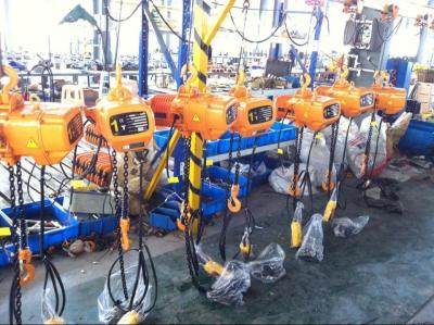 China Industrial Electric Chain Hoist 5 Ton 10 Ton 20 Ton Lifting Capacity 3m to 9m Height for sale