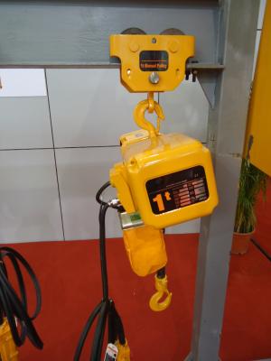 China 10 Ton Electric Chain Hoist 220-440V 3-Phase with 6m Lifting Height for Warehouse and Garage Use for sale