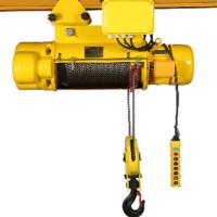 China 10 Ton Electric Wire Rope Hoist CD1/MD1 Series 220-440V 50/60HZ 3 Phase Industrial Lifting Equipment for sale
