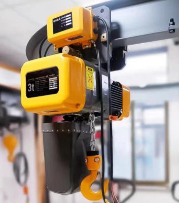 China 2 Ton Electric Chain Hoist Double Lifting Speed 6.6 m/min 3 Phase 220-440V for sale
