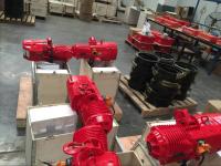China 1 Ton Electric Chain Hoist with Motorized Trolley 3m to 50m Lifting Height 6.6m/min Speed for sale