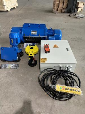 China Electric Wire Rope Hoist CD1 1 Ton 8m/min Lifting Speed for Single Double Girder Crane Systems for sale