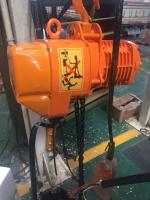 China 3 Phase 5 Ton Low Headroom Electric Stainless Steel Chain Hoist 10 Ton Capacity for sale