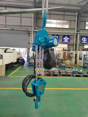 China Explosion Proof Chain Pneumatic Air Hoist 10 Ton 0.6 Mpa Hazardous Environment for sale