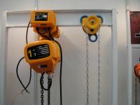 China 10 Ton Electric Chain Hoist with Trolley and Hook Movable Single Phase 3-9m Lifting Height for sale
