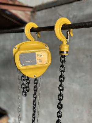 China G80 Manual Chain Hoist 1 Ton 2.5m Alloy Steel Hook Heavy Duty Hand Chain Block for sale