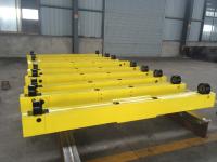 China 5 Ton Single Girder End Carriage for Overhead Crane LD300 Wheels Customizable for sale