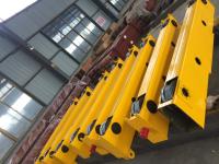 China 5 Ton Single Girder End Carriage for Overhead Crane LD300 Wheels Customizable for sale