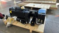 China 10 Ton Double Girder Electric Wire Rope Hoist European Design 20m/min VFD for sale