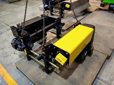 China 20 Ton European Single Girder Wire Rope Hoist 4/1 Reeving for Power Plant Workshop for sale