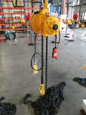 China 3 Ton Electric Chain Hoist with Trolley 5.6 m/min 3 Phase 220-440V CE Certified for sale