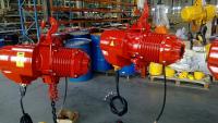 China SY-A Electric Chain Hoist 10 Ton Lifting Capacity 3-9m Height High Speed 2.7m/min for sale