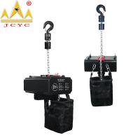 China 1 Ton Electric Chain Hoist for Stage Double Brake Entertainment 1000kg IP55 for sale