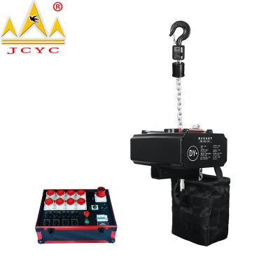 China 0.5 Ton Intelligent Electric Chain Hoist for Stage Entertainment 500kg Capacity 20m Chain for sale
