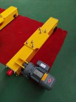 China Yellow Crane End Carriage 1t to 20t Customized Span Single Girder Top Running for sale