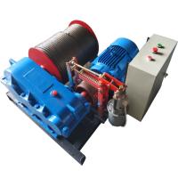China 10 Ton 380V High Speed Electric Winch 30m/min Lifting Speed for Construction for sale