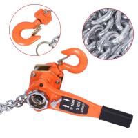 China CE Approved Lever Block Alloy Steel Chain 0.75 Ton to 9 Ton Capacity Manual Hoist for sale
