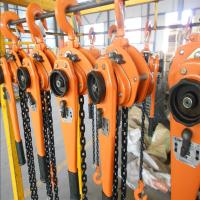 China CE Approved Lever Block Alloy Steel Chain 0.75 Ton to 9 Ton Capacity Manual Hoist for sale