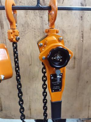 China Industrial Lever Block Ratchet Hoist 0.75-9T G80 Load Chain CE Approved for sale