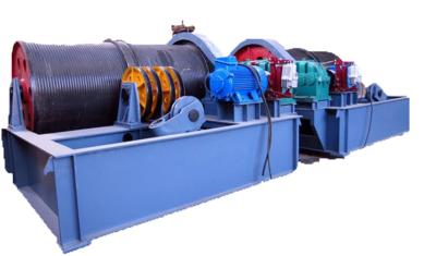 China Manual Drive Wire Rope Crane Hoist QPQ Series 50-1250kN ISO Certified Electric Winch for sale