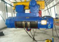 China CD1 Electric Wire Rope Hoist 1 to 25 Ton Capacity 8m/min Lifting Speed Industrial Crane for sale
