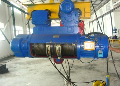 China CD1 Electric Wire Rope Hoist 1 to 25 Ton Capacity 8m/min Lifting Speed Industrial Crane for sale