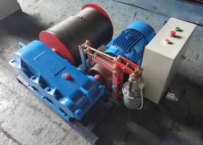 China 1 - 30 Ton Large Rope Capacity Construction Electric Wire Rope Winch for sale