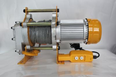 China KCD Type Electric Lifting Winch / Electric Rope Winch 7-14m/min Lifting Speed for sale