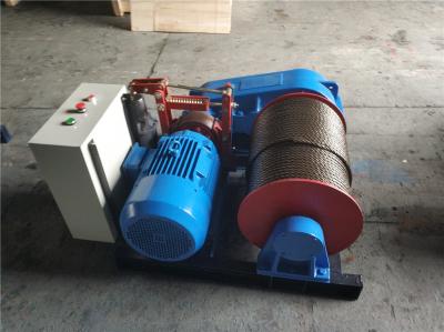 China 30 Ton Electric Wire Rope Winch 8.5 M/Min Slow Speed Heavy Duty JM30 for sale