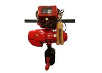 China 1 Ton Electric Chain Hoist with Motorized Trolley 3m to 50m Lifting Height 6.6m/min Speed for sale