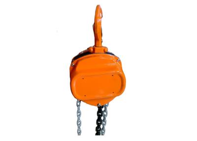 China Manual Chain Block Hook Type G80 Alloy Steel Chain Hoist 1t to 30t Lifting Capacity for sale