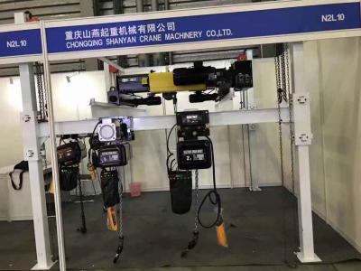 China 2t to 20t Single Girder Electric Wire Rope Hoist 6m to 36m Lifting Height Low Headroom for sale