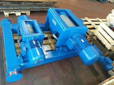 China SHS-B 2/1 Foot Mounted Electric Wire Rope Hoist 1-10 Ton Capacity M4 Crane for sale