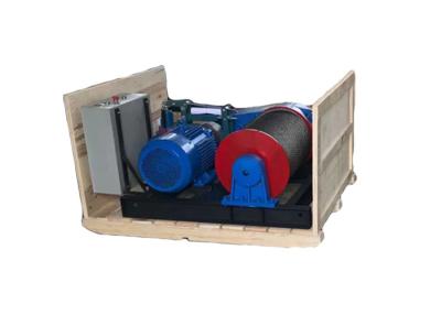 China Mining Heavy Duty Electric Wire Rope Winch 500kg to 30000kg Pull Capacity JK JM Series for sale