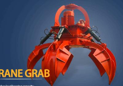 China Material Handling 50T Clamshell Hydraulic Grab Bucket for sale