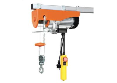 China PA1000 PA250 PA600 Fixed Type Mini Electric Wire Rope Hoist 100kg-1200kg 220V for sale