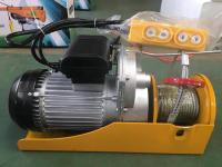 China PA1000 1000kg 1T Fixed Type Mini Electric Wire Rope Hoist 220V Single Hook for sale