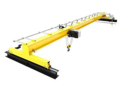 China 10-20 Ton Single Girder Overhead Crane with 10-25m Span and A6 Duty for Industrial Applications for sale