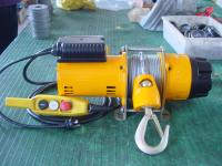 China 10 Ton Maximum 3 Phase Electric Wire Rope Winch KDJ Model for sale