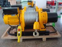 China 5TON Electric Compact Industrial Wire Rope Winch 380V Three Phase for sale