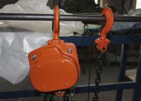 China 3 Ton Manual Chain Block Portable Pulley Hoist 3m Lifting Height for sale