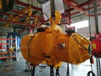 China 5 Ton Electric Chain Hoist with Motorized Trolley 3m Lifting Height for sale