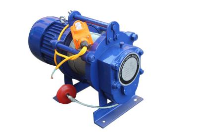 China 2000kg KCD Electric Wire Rope Winch Hoist For Construction for sale