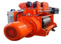 China Square Drum Travelling Type Motorized Electric Rope Hoist 20t for sale