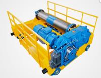China Electric Lifting Fixed Type Double Girder Open Winch Crane 5T 50m for sale