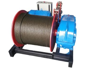 China JM10 10 Ton Electric Winch 22kW 9m/min for Construction Lifting for sale